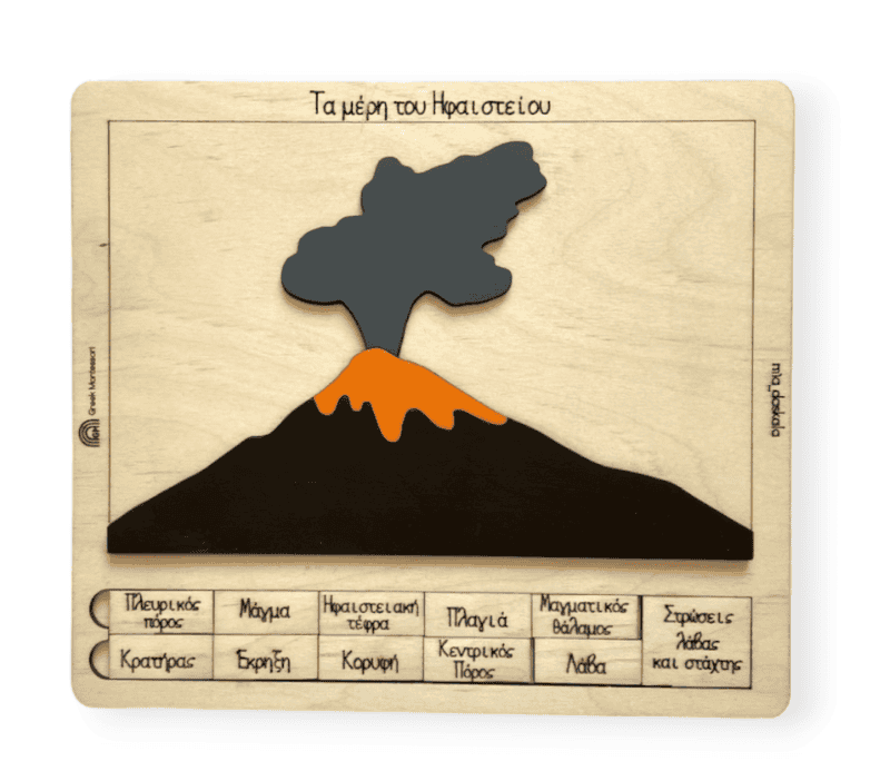 Volcano puzzle – Play and Learn Cyprus
