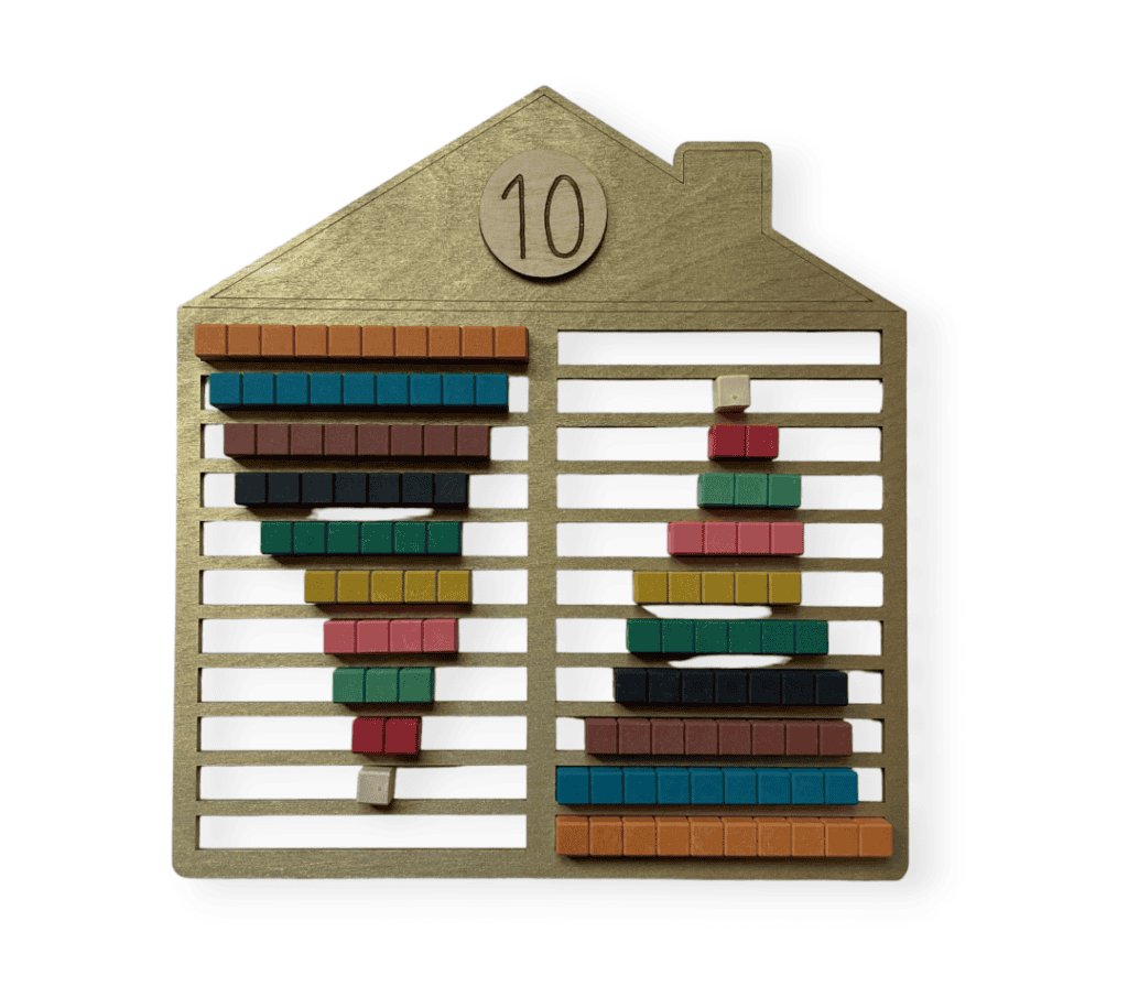 Montessori Bead Houses – Counting Value | Play & Learn CY