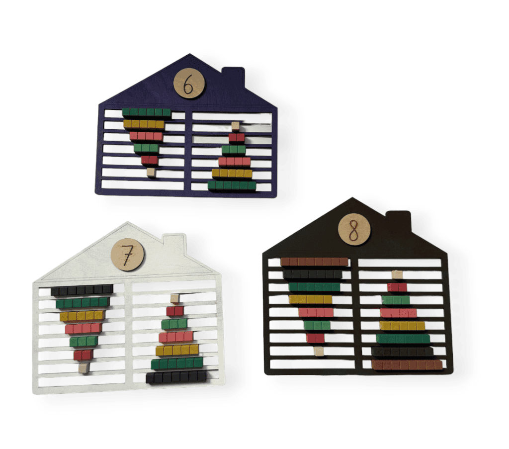 Montessori Bead Houses – Counting Value | Play & Learn CY