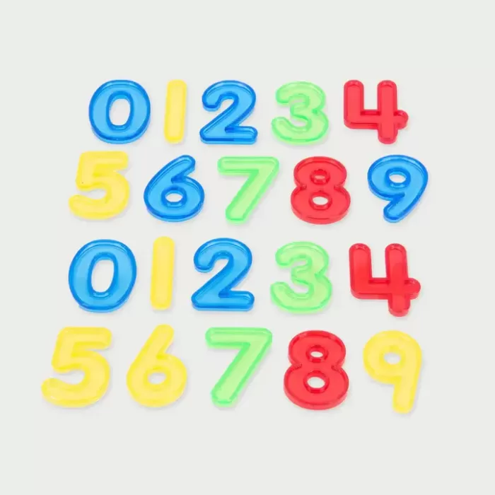 Translucent Numbers 0–9 – Numeracy Tool | Play & Learn CY
